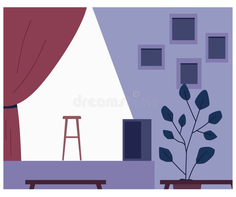 Talk Show Stage Stock Illustrations – 3,205 Talk Show Stage Stock ...