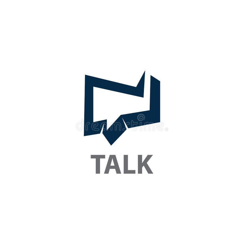 Talk Consult Logo Design, Business Logo Template Design Concept Vector ...