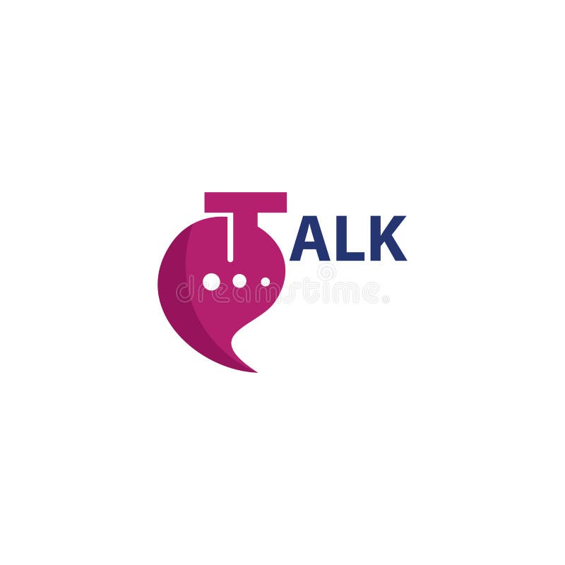 Talk Consult Logo Design, Business Logo Template Design Concept Vector ...