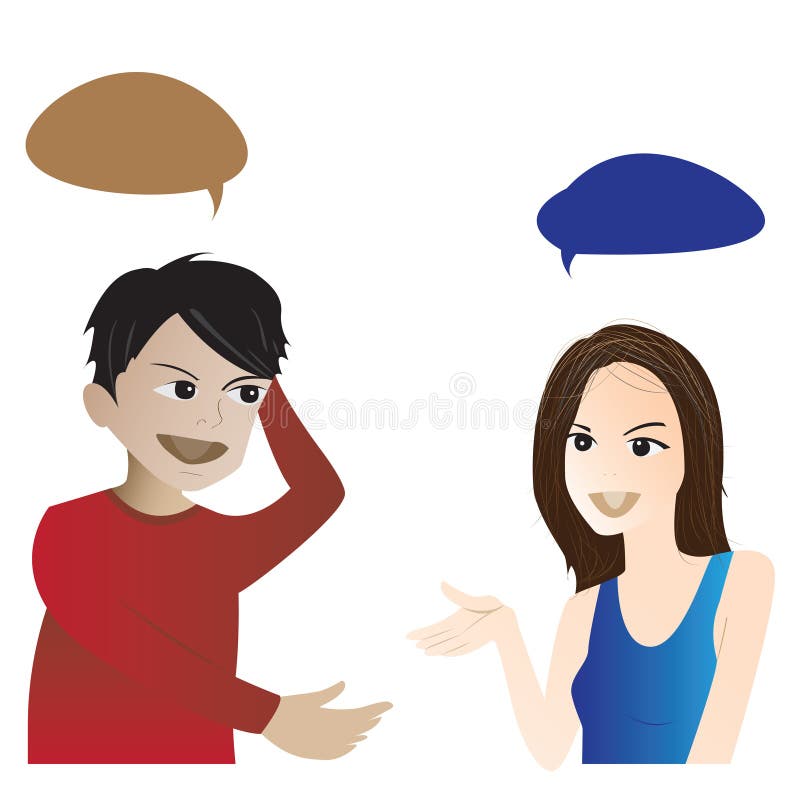 Cartoon Man Talkative Stock Illustrations – 135 Cartoon Man Talkative ...