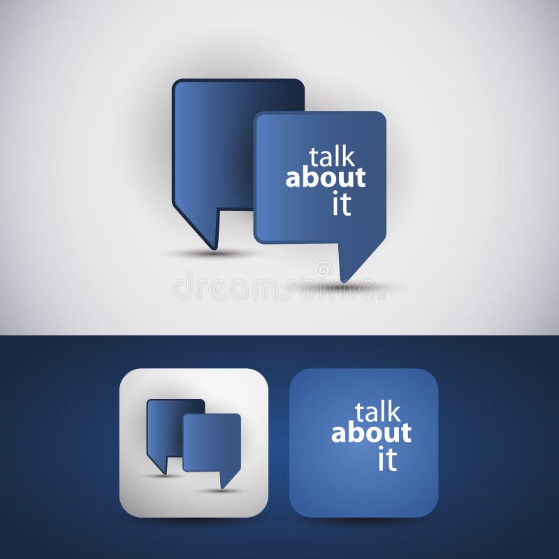 Talk about it - Flyer or Cover Design Stock Vector - Illustration of ...