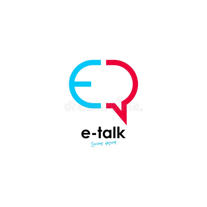 Talk Logo Template. Talk Logo Template for Your Business Stock Vector ...