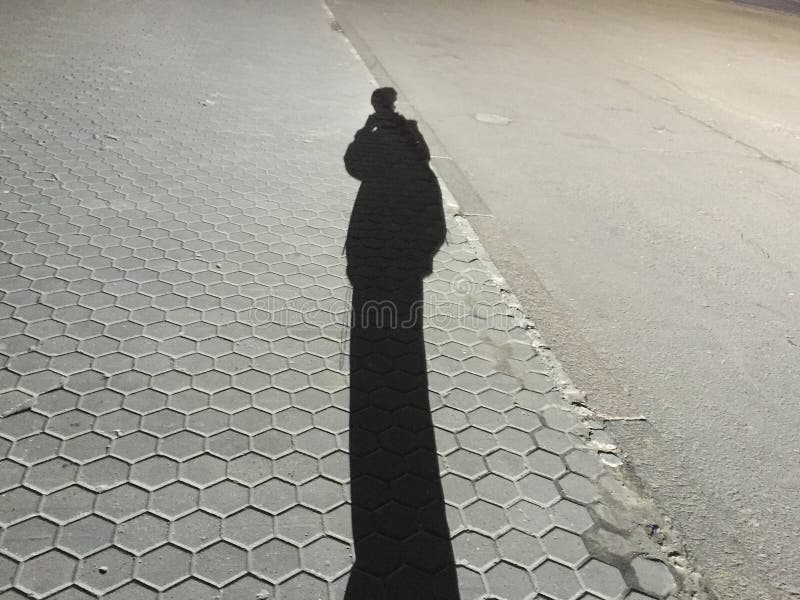 Talk man stock photo. Image of city, lights, night, shadow - 53395044