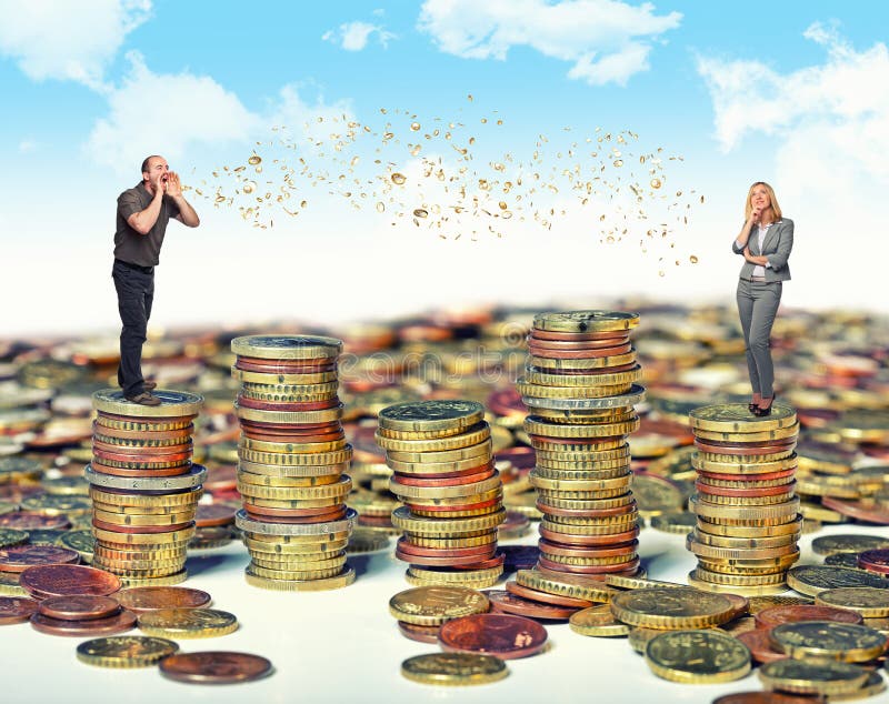 Money talk stock image. Image of business, fingers, bill - 5132157