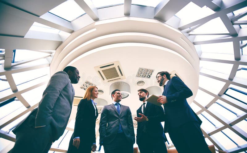 Talk of partners stock image. Image of discussion, professional - 54927079