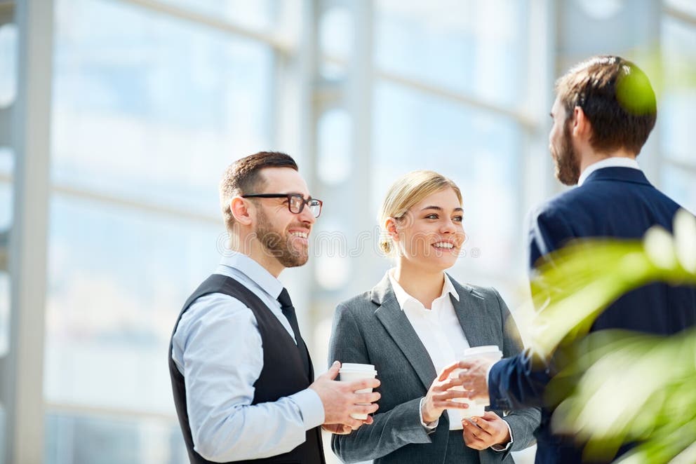 Talk of partners stock image. Image of businesswoman - 93205159