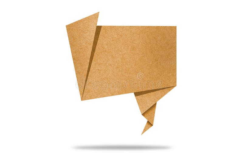 Talk Tag Recycled Paper Craft for Make Note Stick Stock Image - Image ...