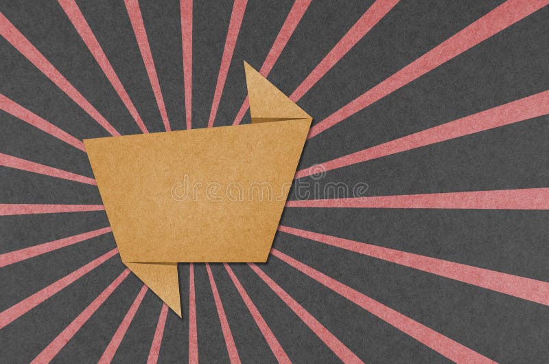 Talk Tag Recycled Paper Craft for Make Note Stick Stock Image - Image ...