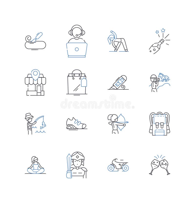 Talk Therapy Line Icons Collection. Insight, Empathy, Healing ...