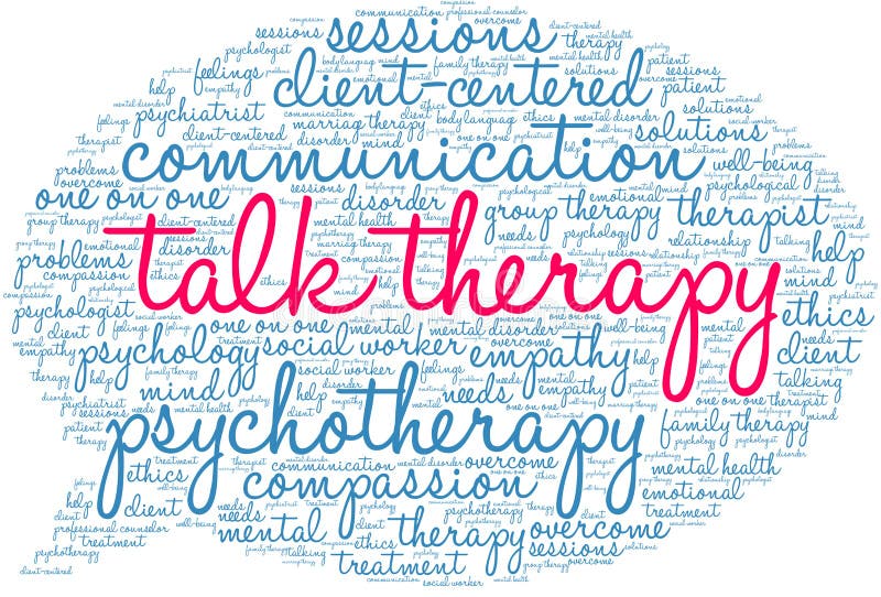 Therapy Word Cloud stock vector. Illustration of marriage - 108111197