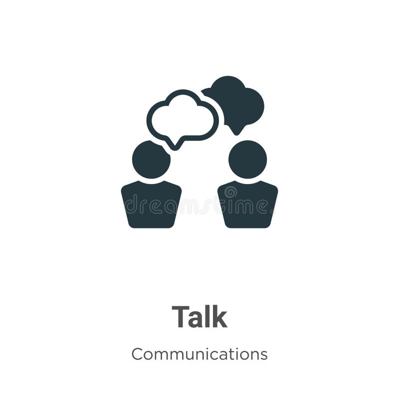 Communications Talk Information Broadcast Icons Set Gradient Line Stock ...
