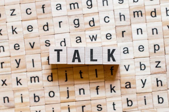 Talk word concept stock image. Image of future, expression - 142879389