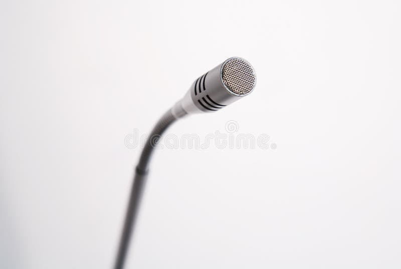 Studio Talkback Microphone stock photo. Image of feedback - 28300