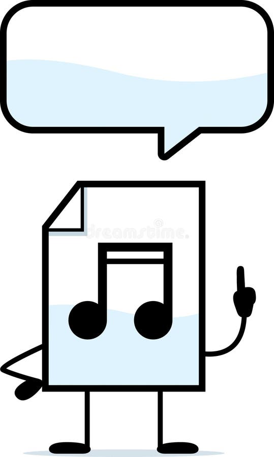 Talking Audio File stock vector. Illustration of sound - 47755183