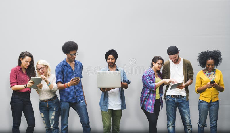 Talking Brainstorming Communication Friends Concept Stock Photo - Image ...