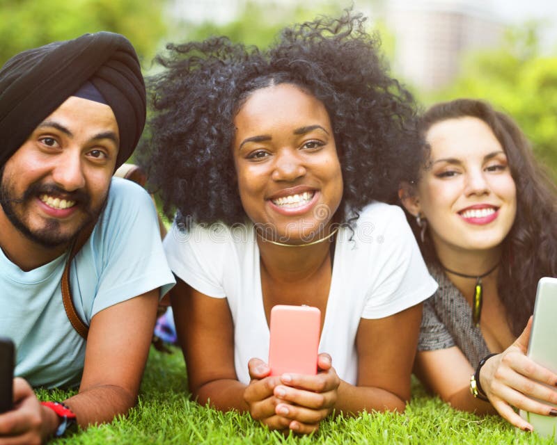 Talking Brainstorming Communication Friends Concept Stock Photo - Image ...