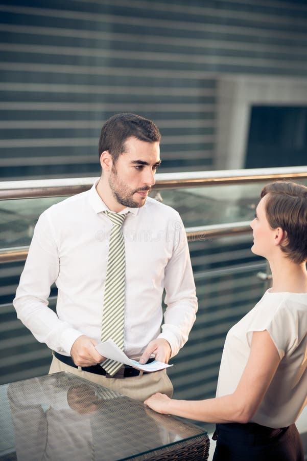 Talking business people stock image. Image of occupation - 52085411
