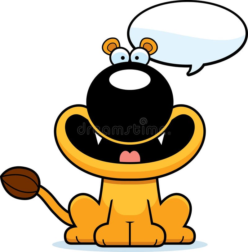 Talking Cartoon Lion Stock Illustrations – 461 Talking Cartoon Lion ...