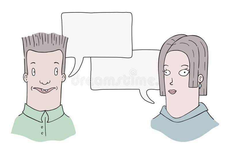 Talking character draw stock vector. Illustration of comment - 280650282