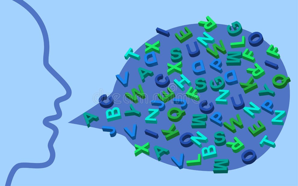 Speaking Letters Stock Illustrations – 1,138 Speaking Letters Stock ...