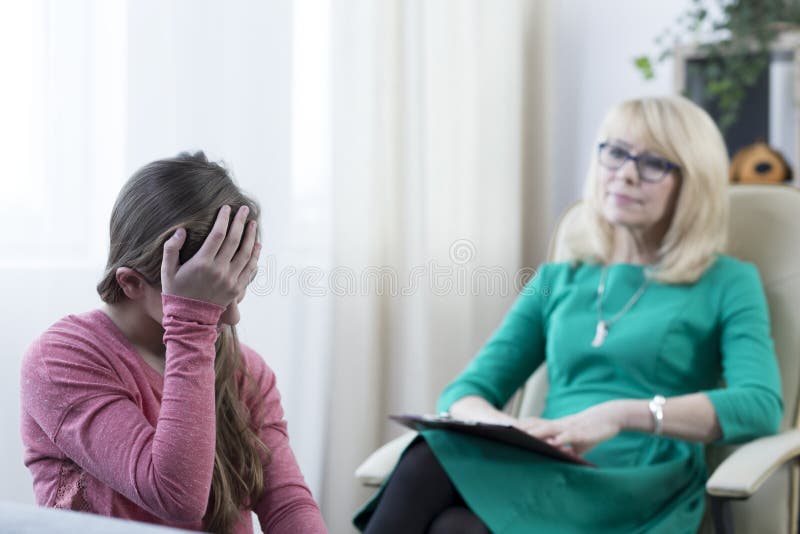 Talking about emotions stock image. Image of woman, counselor - 253746857