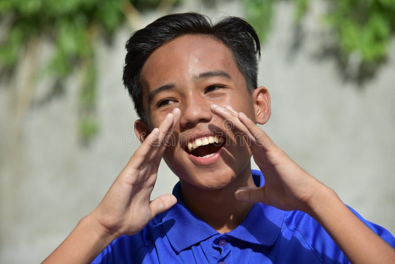 A Talking Filipino Male stock photo. Image of diversity - 142560672