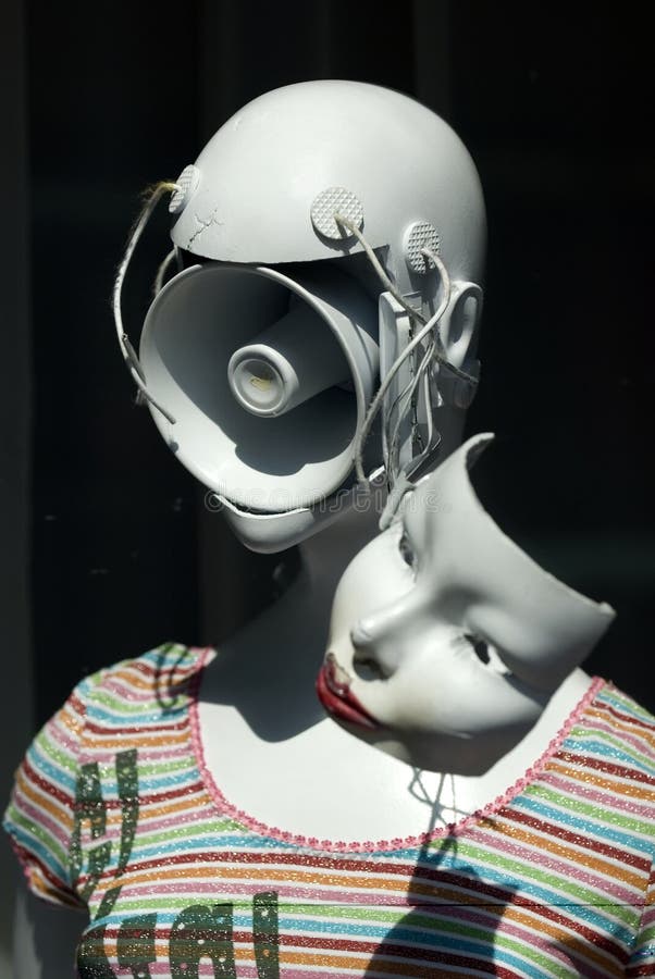 Talking Head stock image. Image of concepts, idea, girl - 97527665