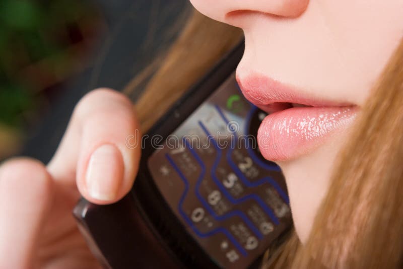 Talking lips close up stock photo. Image of communication - 5040914