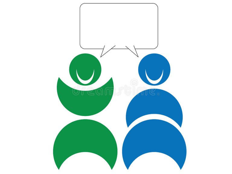 People Dialog Box Icon Stock Illustrations – 1,788 People Dialog Box ...