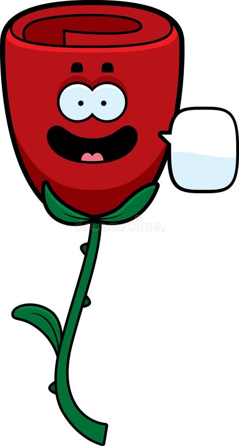 Cartoon Dog Rose stock vector. Illustration of clip, smiling - 47296854