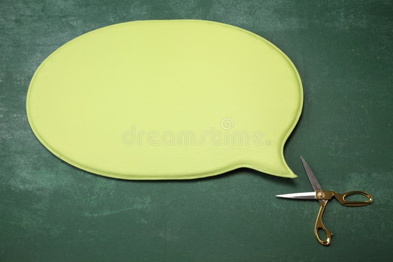 Talking scissors stock image. Image of equipment, communicate - 84072893