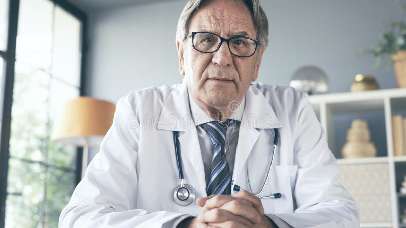 Talking by Video Call on Computer Stock Image - Image of cheerful, home ...