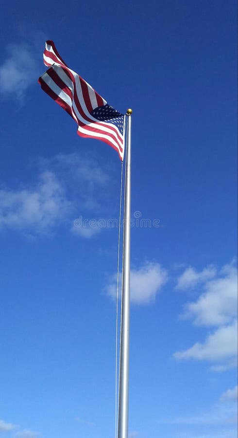 Tall American flag stock photo. Image of flag, july - 118898416