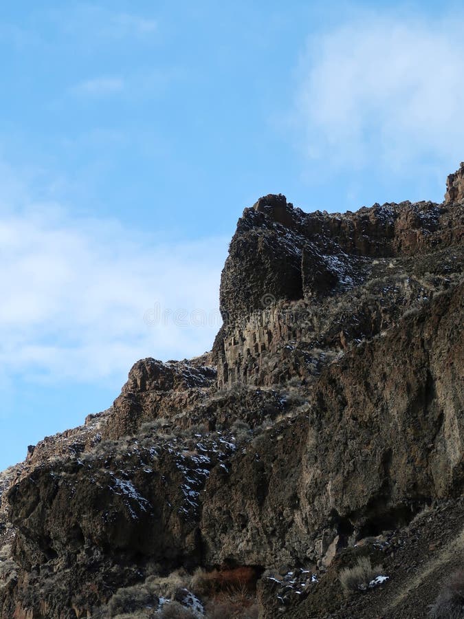 Cliffs of Basalt Organ in Faial Stock Photo - Image of geology, ocean ...