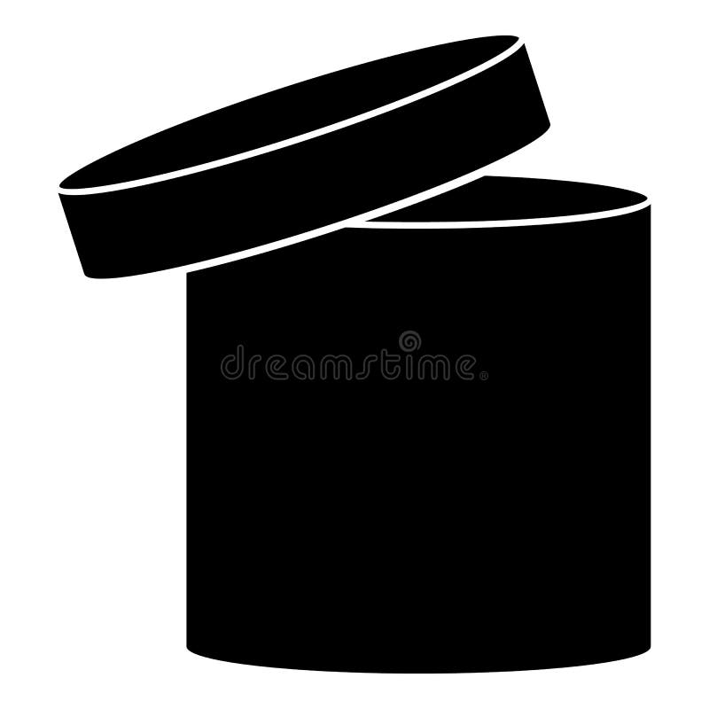 Tall Box Icon, Simple Style Stock Vector - Illustration of present ...