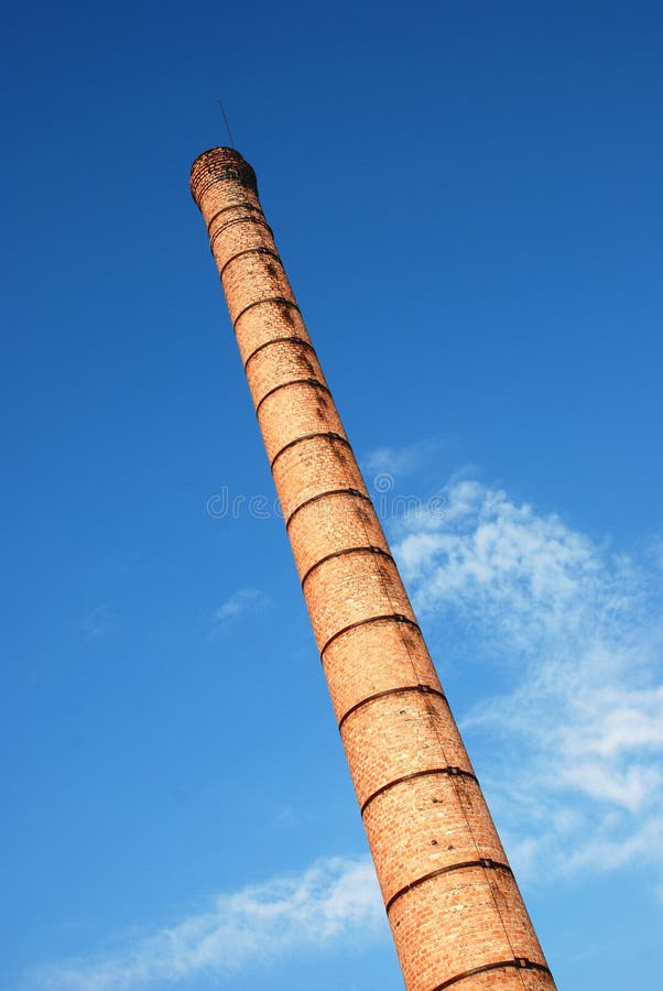 Tall brick tower stock photo. Image of brick, high, industry - 5903990