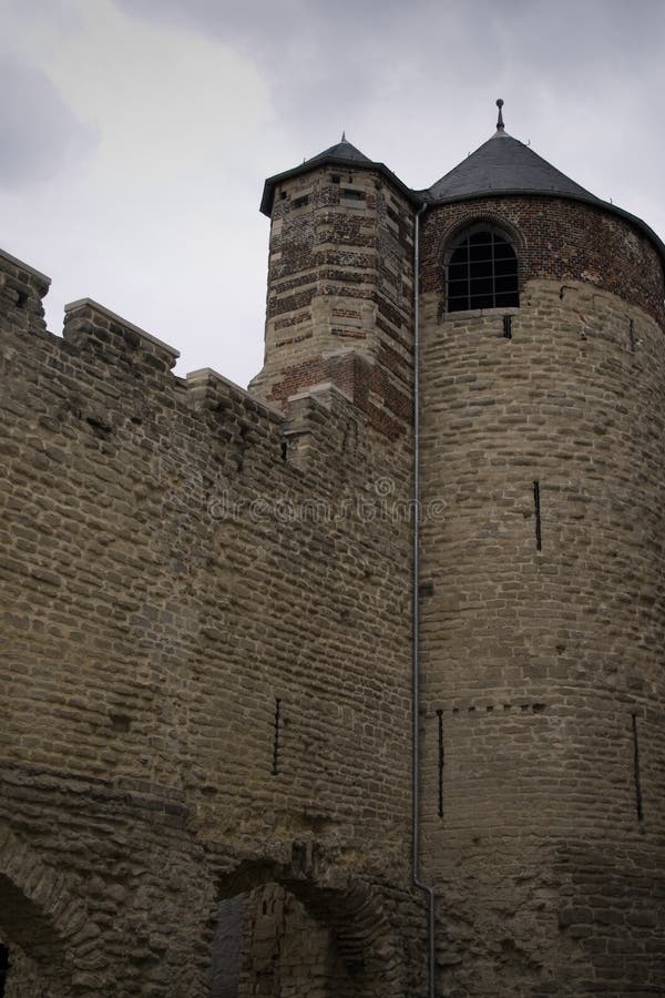 Tall brick wall stock image. Image of history, national - 10494725