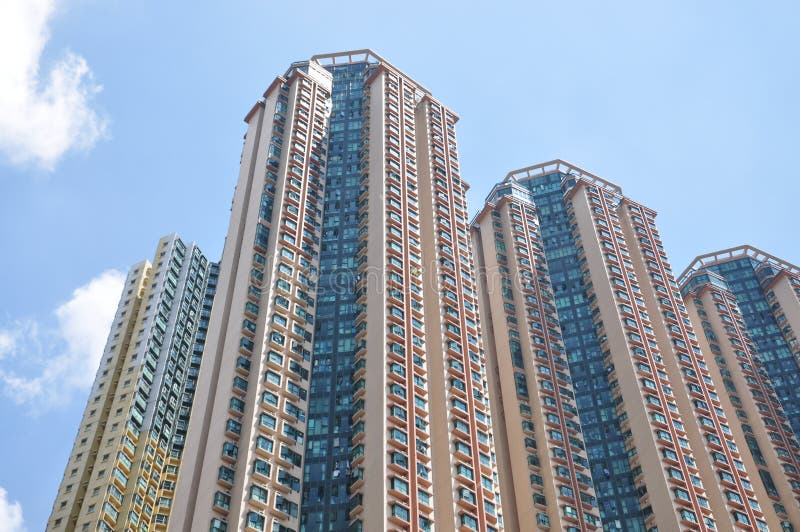 Tall building stock photo. Image of living, huge, crowd - 11073464