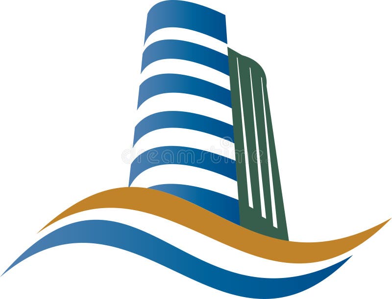 Tall building Exterior stock vector. Illustration of design - 79981048