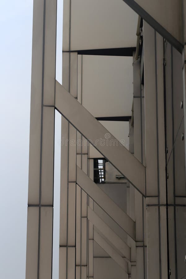 Tall Building External Walls Stock Image - Image of walls, building ...