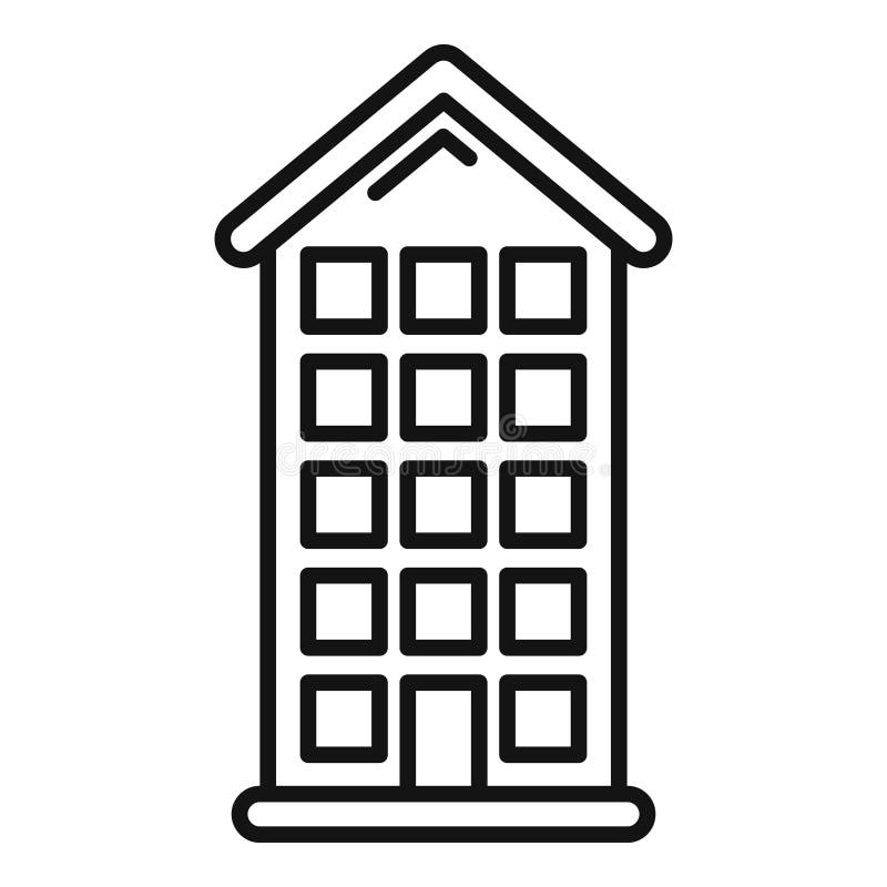 Tall Building Outline Stock Illustrations – 4,983 Tall Building Outline ...