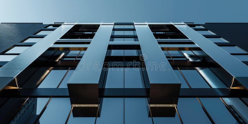 Tall Building with Multiple Windows, Suitable for Use in Cityscape or ...