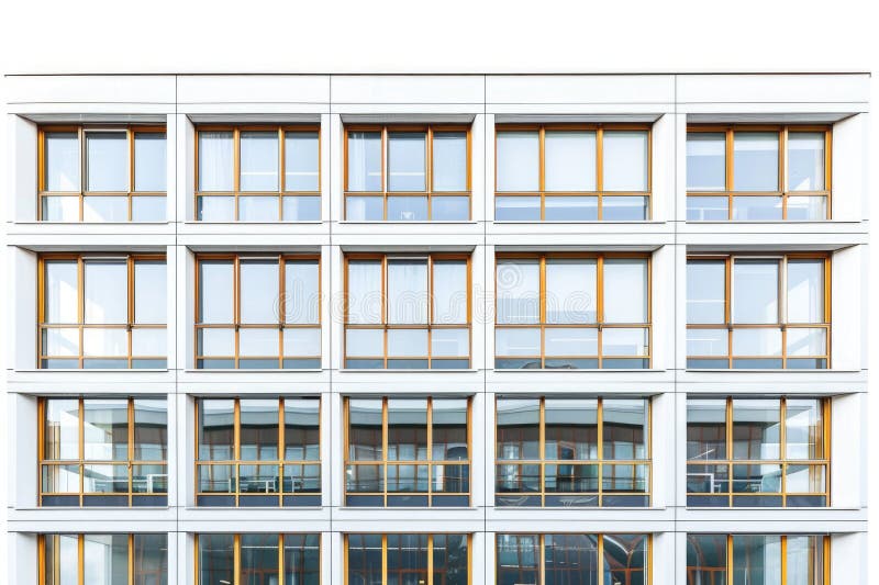 Tall Building Numerous Glass Windows Suitable Architecture Cityscape ...