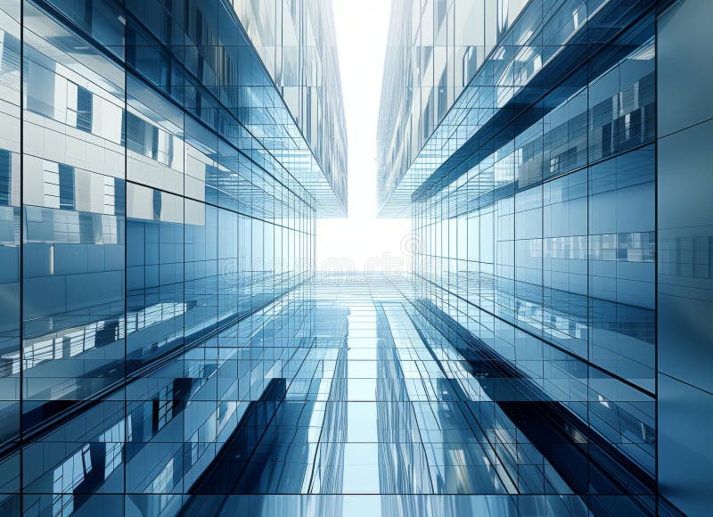 Aerial View City Sunset Green Tinted Sky Stock Photos - Free & Royalty ...