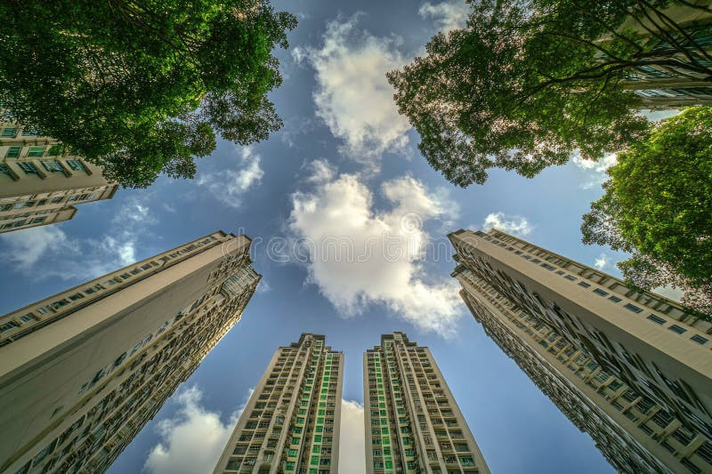 Tall Buildings in a Bustling Metropolis, Suitable for Urban-themed ...