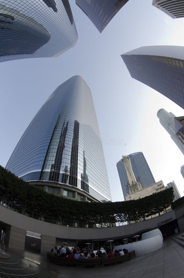 Tall Buildings - Looking Up Editorial Stock Photo - Image of california ...