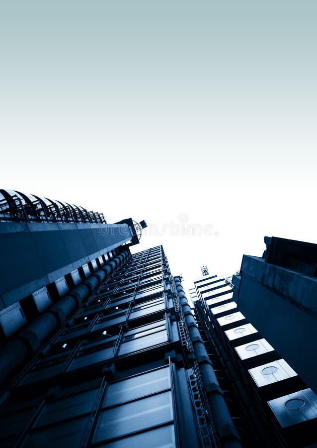 Tall buildings looking up stock image. Image of glass - 2966723