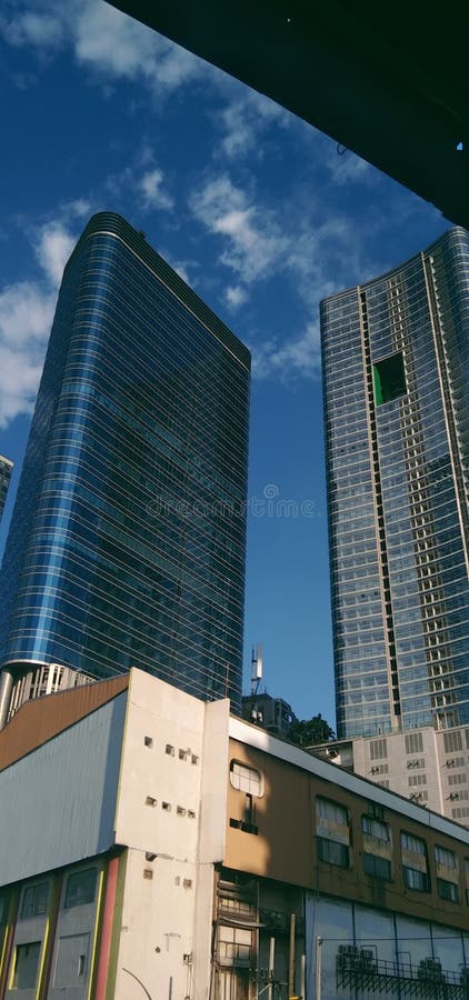 The Tall Buildings are Very Beautiful Stock Photo - Image of building ...