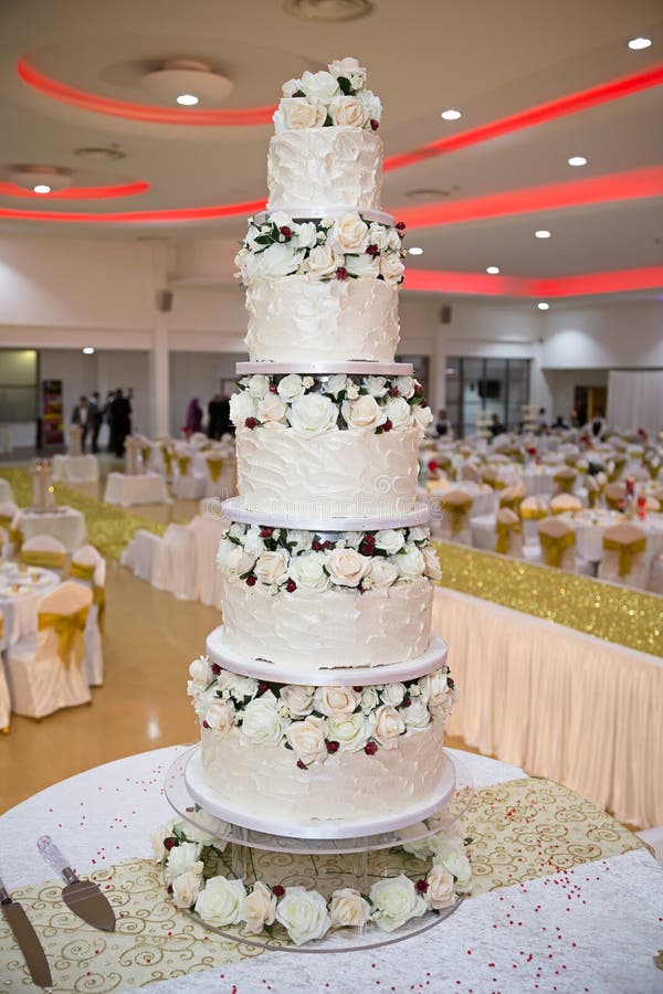 Tall cake stock image. Image of wedding, traditional - 67541179
