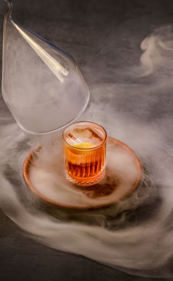 Tall Clear Glass Filled with a Refreshing Beverage. Stock Image - Image ...